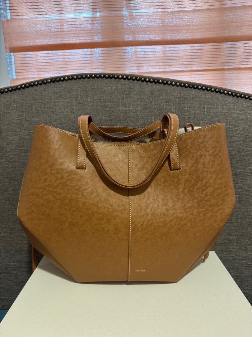 Polene Cyme in Camel, Luxury, Bags & Wallets on Carousell