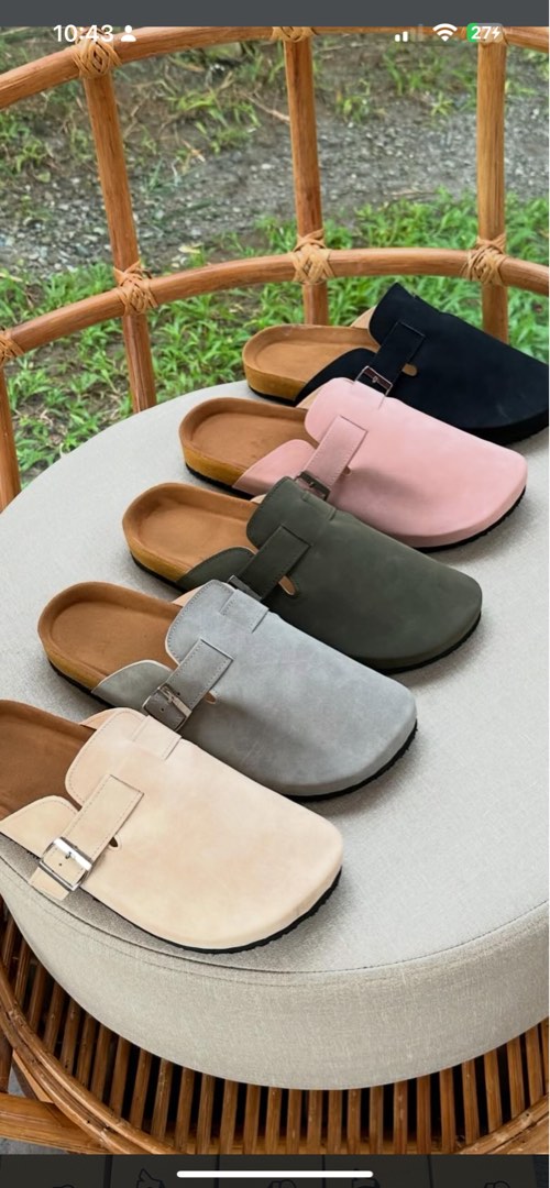 PREMIUM CORK SOLE SLIDES, Luxury, Sneakers & Footwear on Carousell