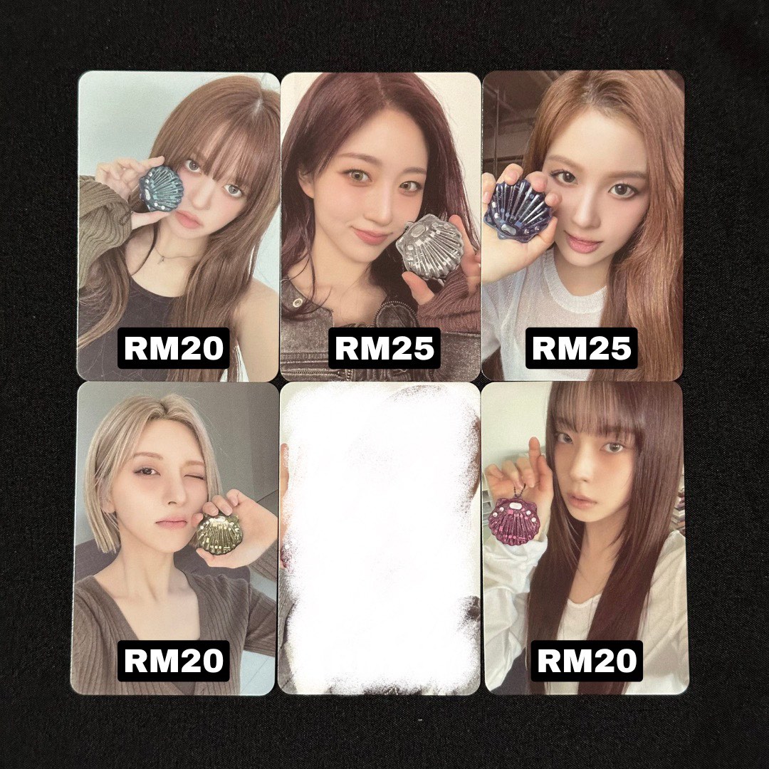 [READYSTOCK] WTS NMIXX FE3O4 FORWARD Official Photocard - Album ...