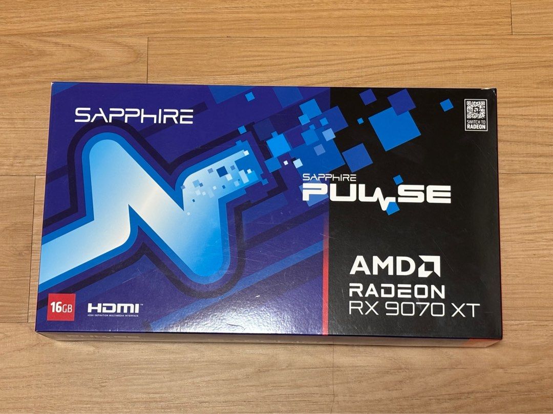 「全新行貨」Sapphire PULSE AMD Radeon RX 9070 XT 16GB Graphics Card 9070xt ...