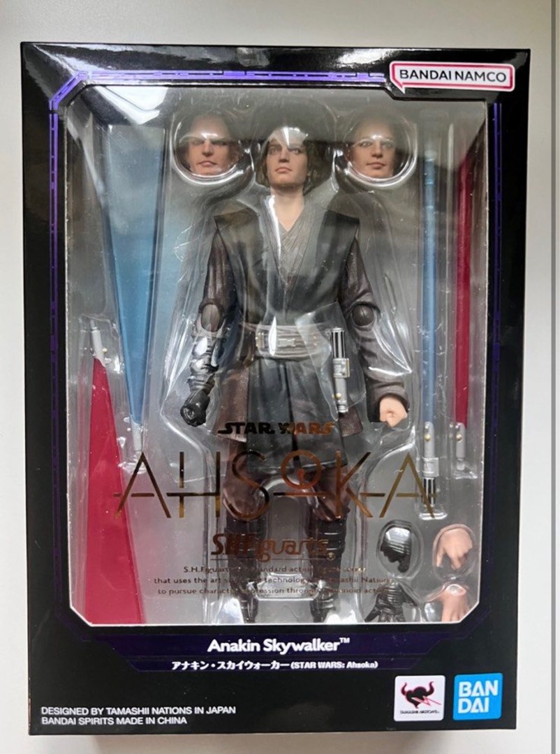Shf anakin skywalker 2.0 ahsoka star wars not mafex, 興趣及遊戲, 玩具 & 遊戲類 ...