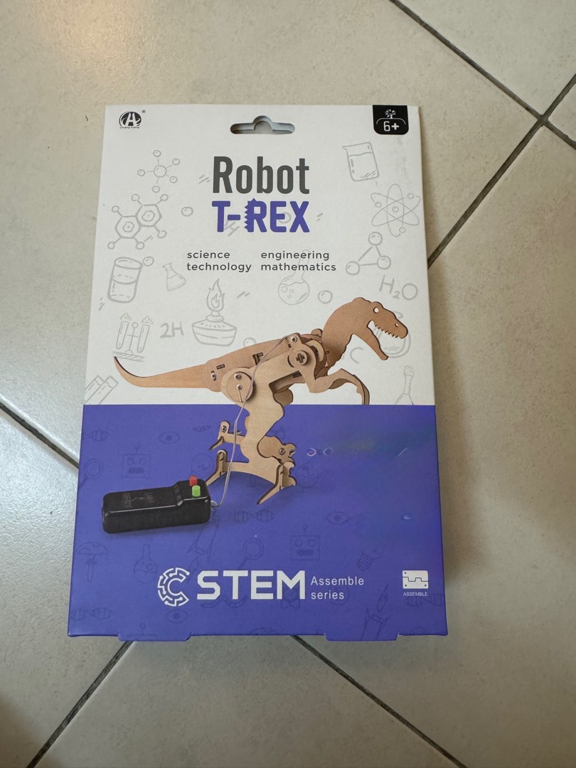 STEM assemble series - Robot T-Rex, Hobbies & Toys, Toys & Games on Carousell