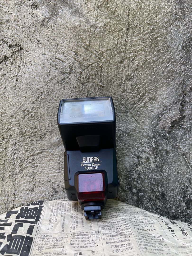 Sunpak Power Zoom 4000AF Flash an Electronic Flash Unit Design for ...