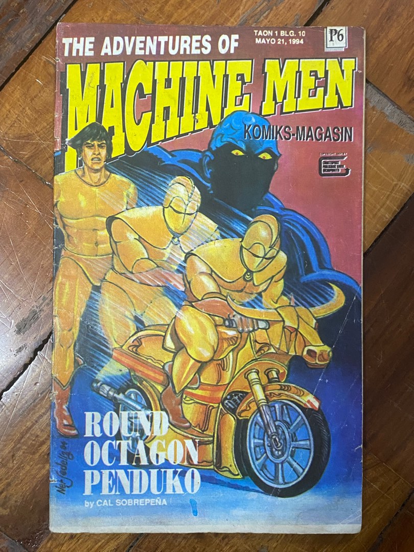 Tagalog Vintage Komiks Magasin The Adventures Of Machine Men 1994 Mayo ...