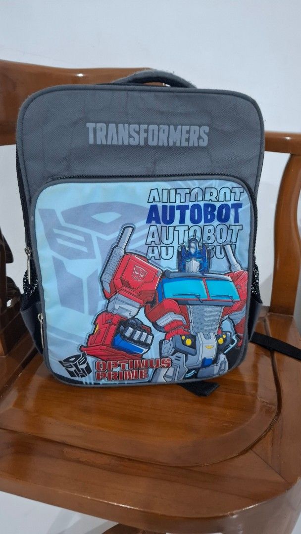 Tas Sekolah Anak Transformers Adinata, Bayi & Anak, Lainnya di Carousell