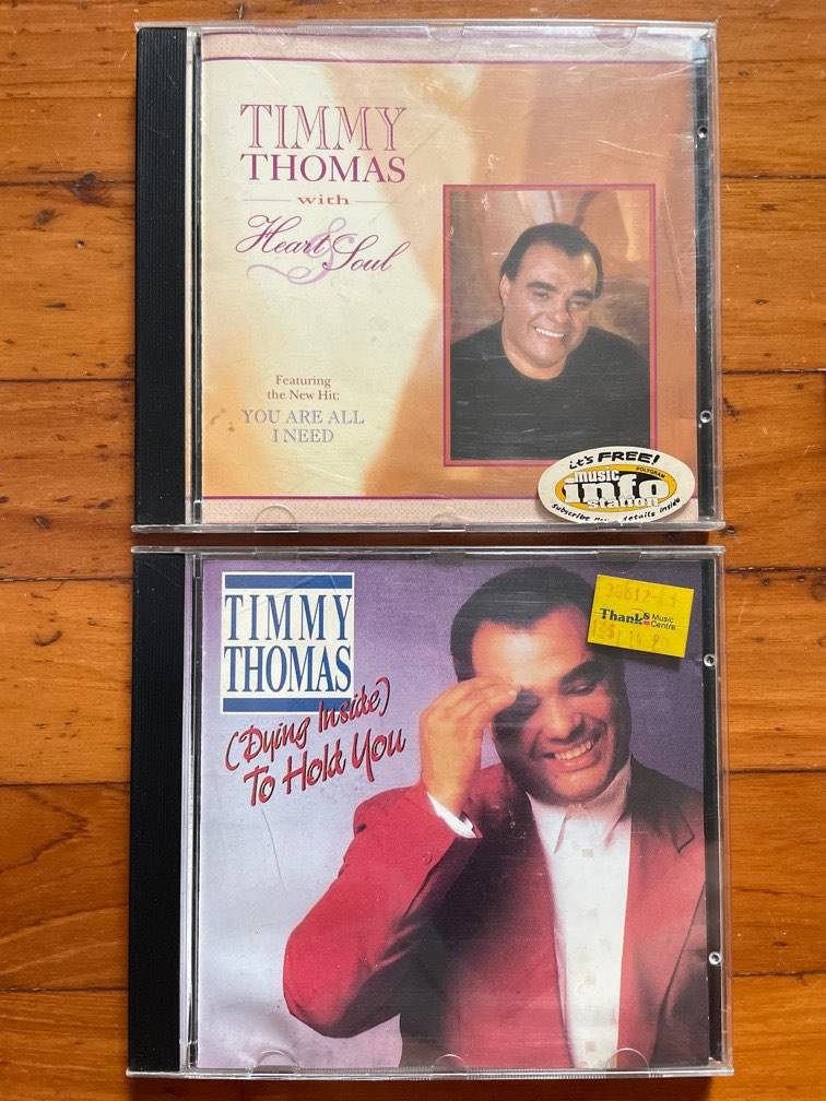 Timmy Thomas Dying Inside To Hold You / With Heart & Soul CD, Hobbies ...