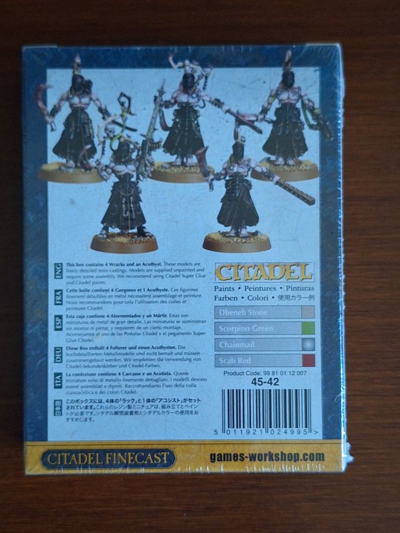 Warhammer 40k Dark Eldar Wracks, Hobbies & Toys, Toys & Games on Carousell