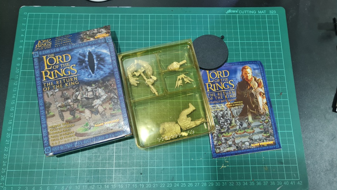 Warhammer Lord of the Rings Table Top Miniatures GAME RARE OG, Hobbies ...