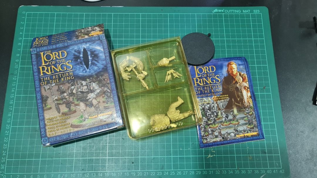 Warhammer Lord of the Rings Table Top Miniatures GAME RARE OG, Hobbies ...