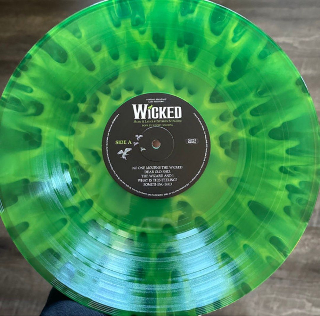 Wicked 20th Anniversary Vinyl LP, Hobbies & Toys, Music & Media, Vinyls ...