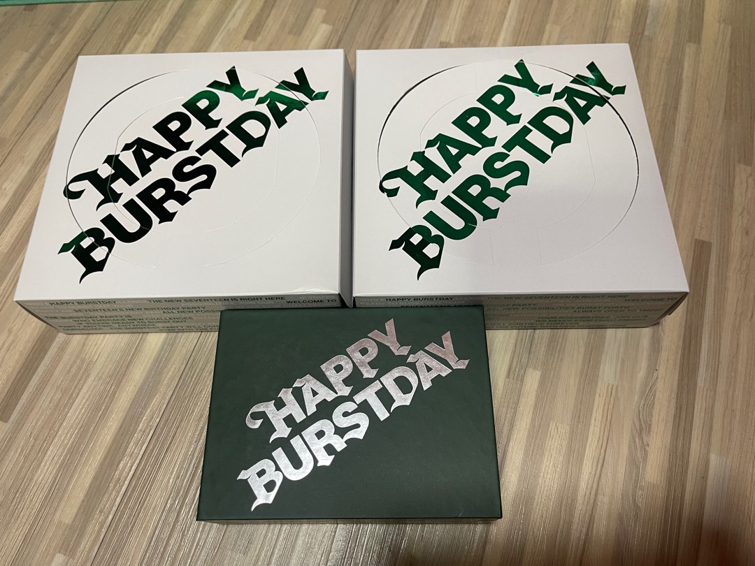 WTS Seventeen svt Happy Burstday album new escape kit unsealed, Hobbies ...