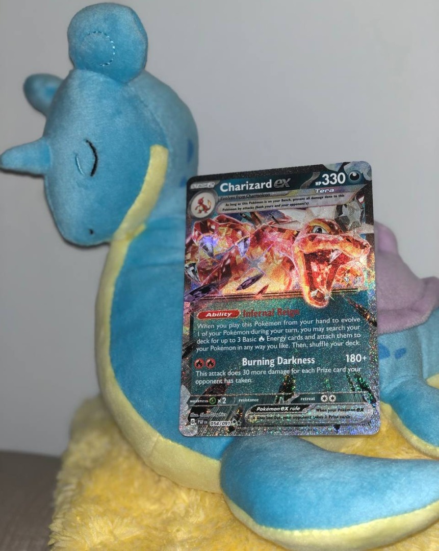 WTS/WTT Charizard ex #54 Pokemon Paldean Fates, Hobbies & Toys, Toys ...
