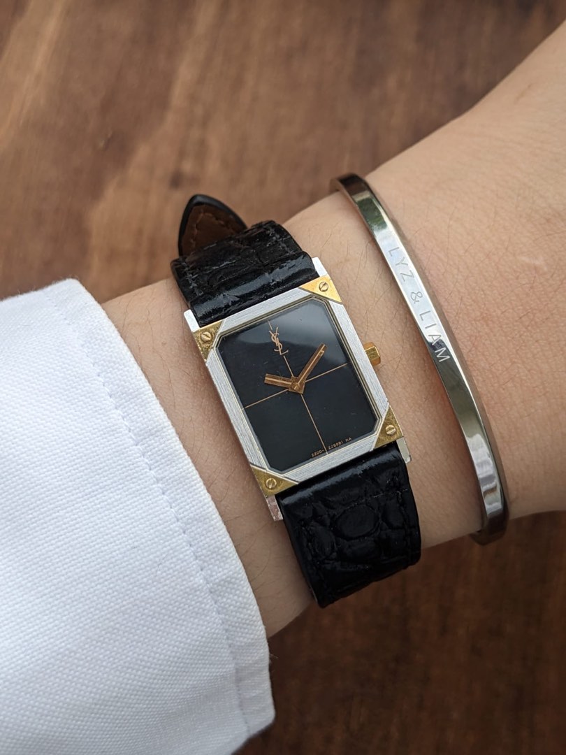 Yves Saint Laurent YSL Ladies Tank Vintage Watch, Women's Fashion ...