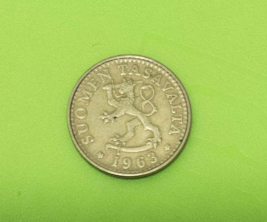 1963 Finland 20 Penni Coin, Hobbies & Toys, Memorabilia & Collectibles ...