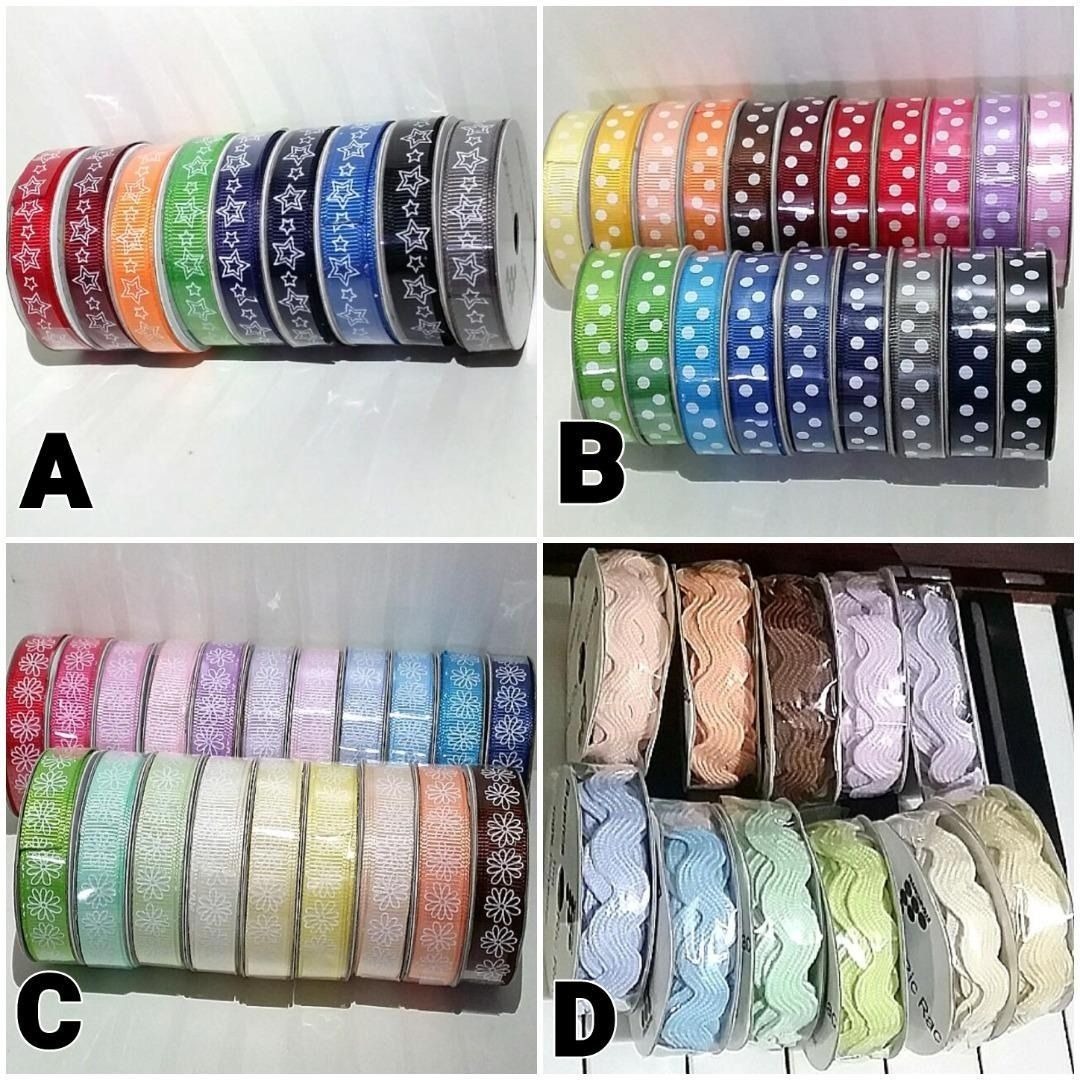 1 spool Francheville Pattern Ribbon / Rig Rag (1 meter), Hobbies & Toys ...