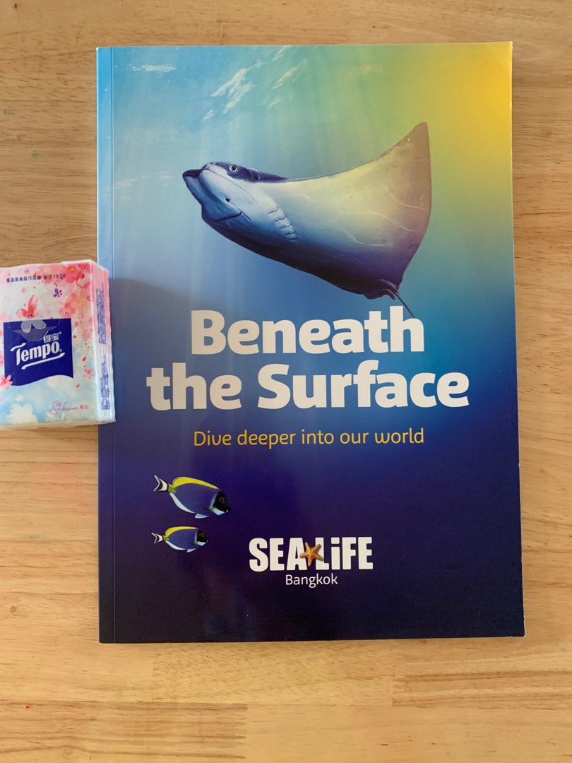 $30 - ocean creatures illustrated sea life in Bangkok, 興趣及遊戲, 書本 & 文具 ...