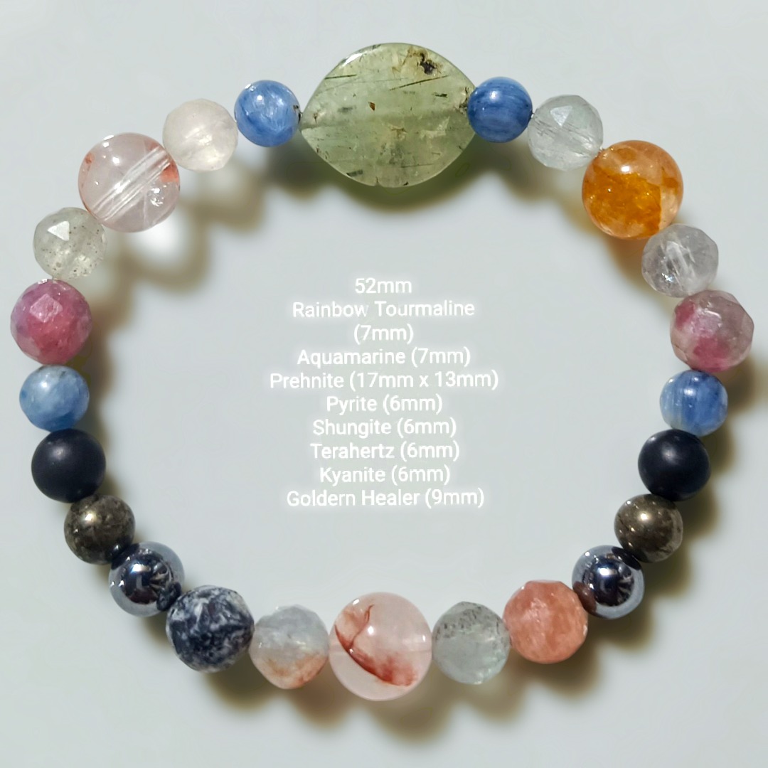 8-Stone Bracelet for Manifestation, Personal Empowerment, Mental ...