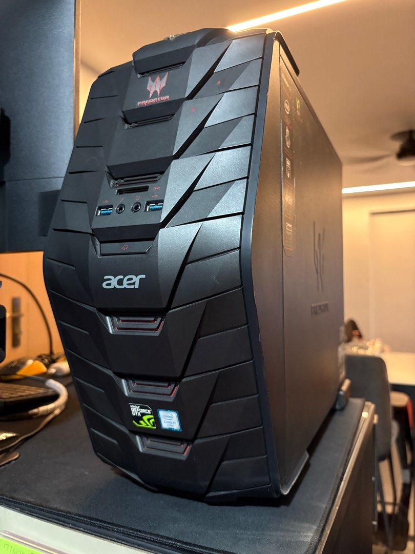 ACER PREDATOR Gaming Desktop Computer PC CPU Processor intel i7 Storage ...