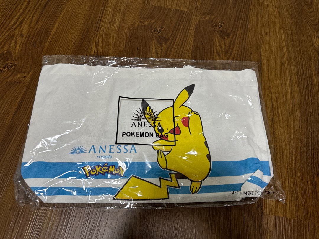 Anessa x Pokemon Tote Bag, Everything Else on Carousell