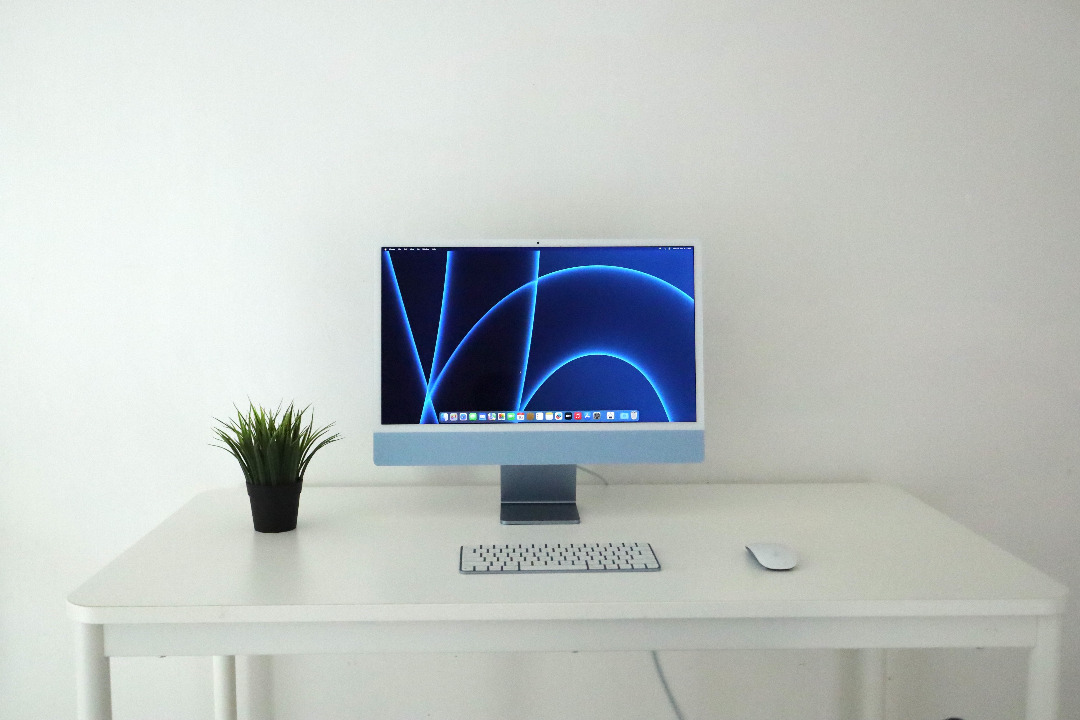 Apple iMac M1 2021, 8-Core GPU (256GB/8GB RAM) Blue, Computers & Tech ...