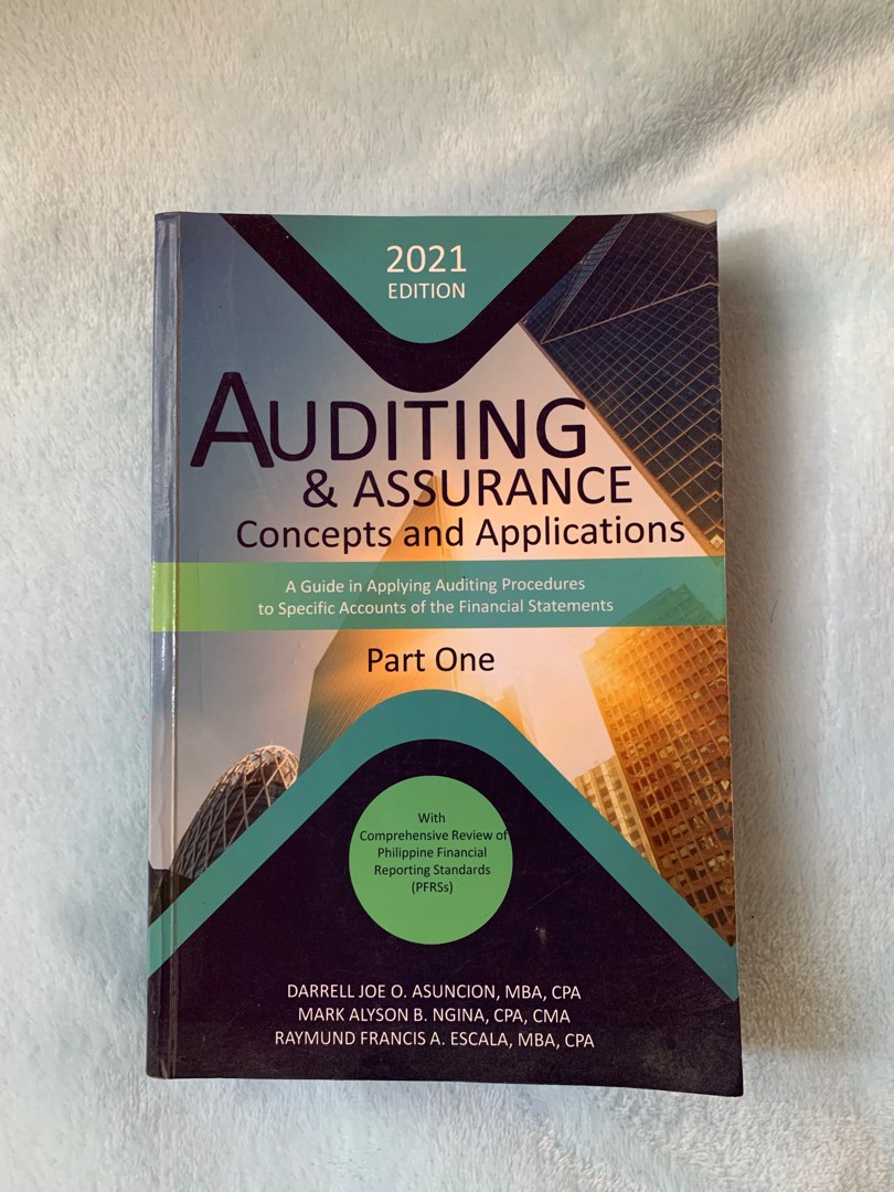 Auditing And Assurance Part 1 Asuncion Ngina Escala Hobbies And Toys Books And Magazines