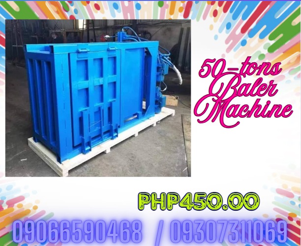 (Baler Machine) 50 tons garbage press machine, Commercial & Industrial ...