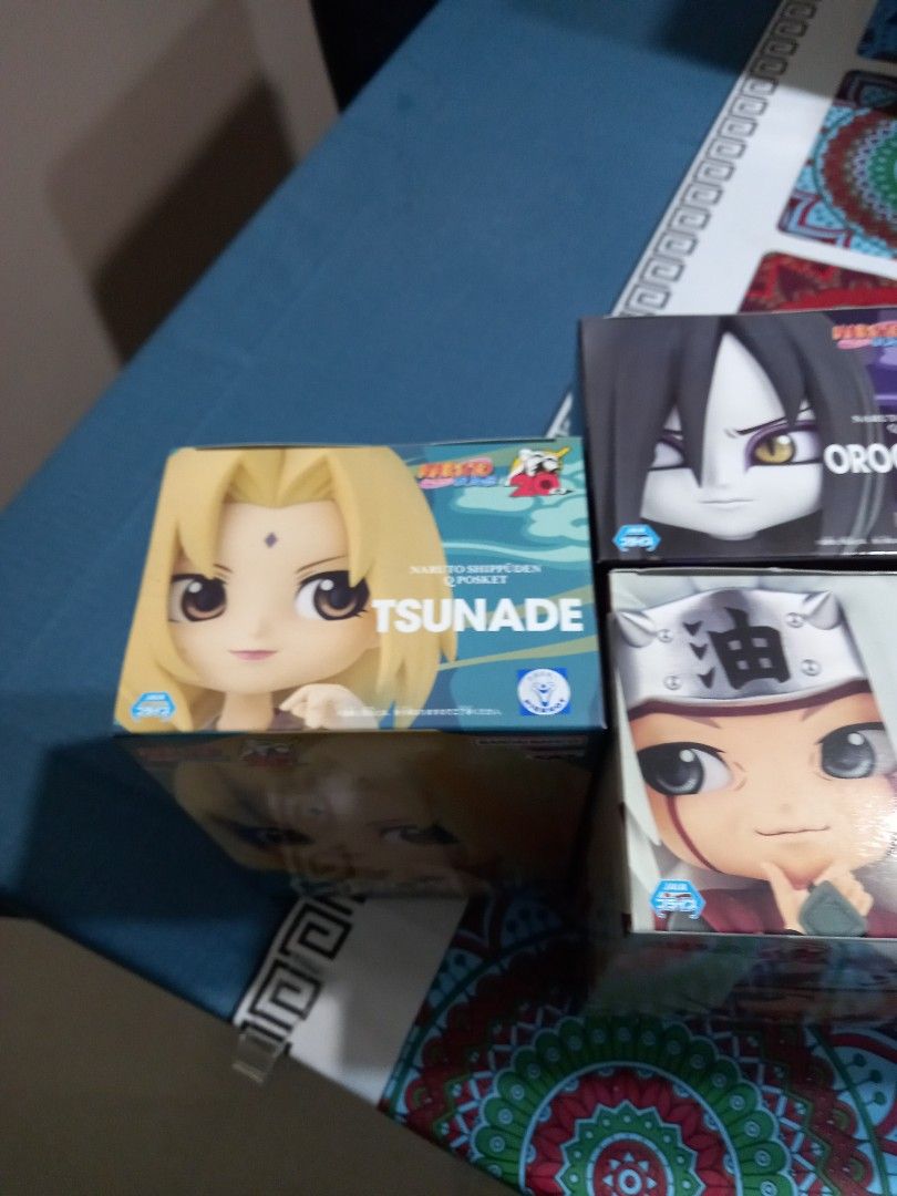 Banpresto Naruto Shippuden Q Posket Naruto Uzumaki + Uchiha Sasuke + Itachi Sasuke + Jiraiya ...