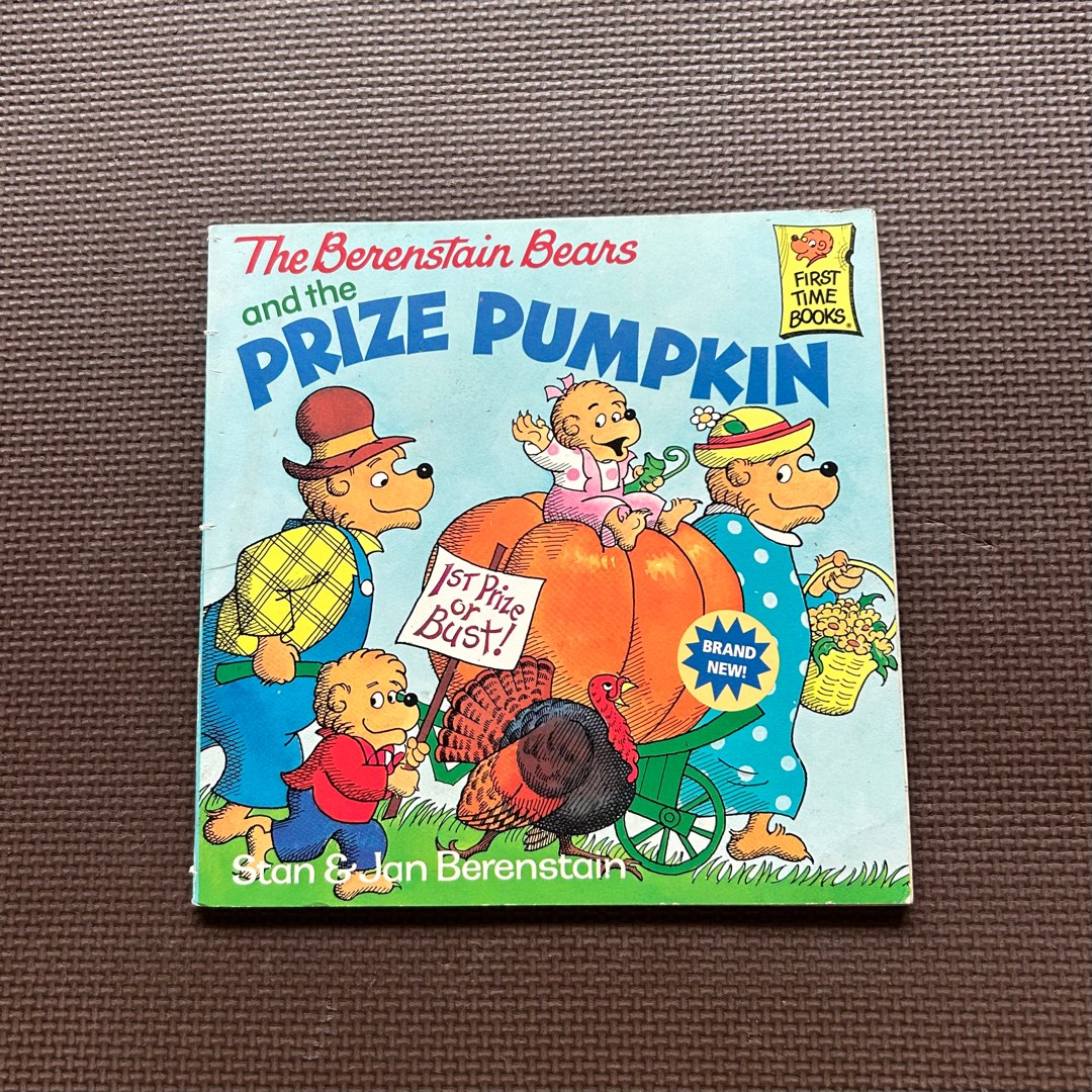 Berenstain Bear and the Prize Pumpkin, Hobbies & Toys, Books ...