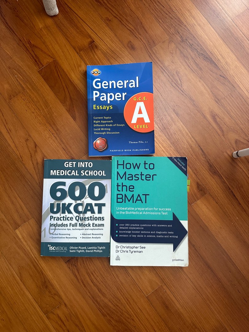 BMAT, UCAT & GP general paper A levels books, Hobbies & Toys, Books & Magazines, Assessment ...