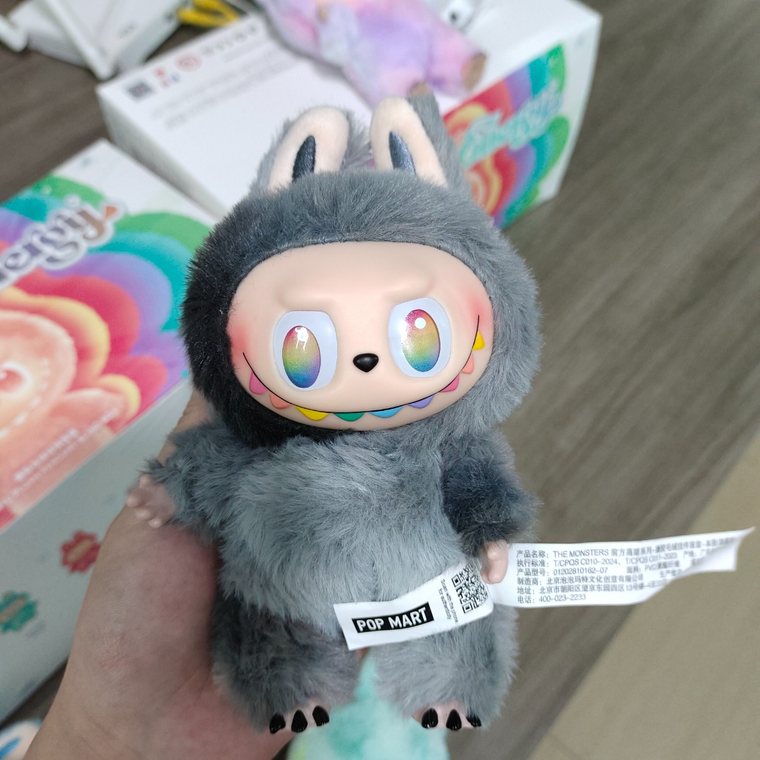 LABUBU plush toy blind box plush toy, Luxury, Accessories on Carousell