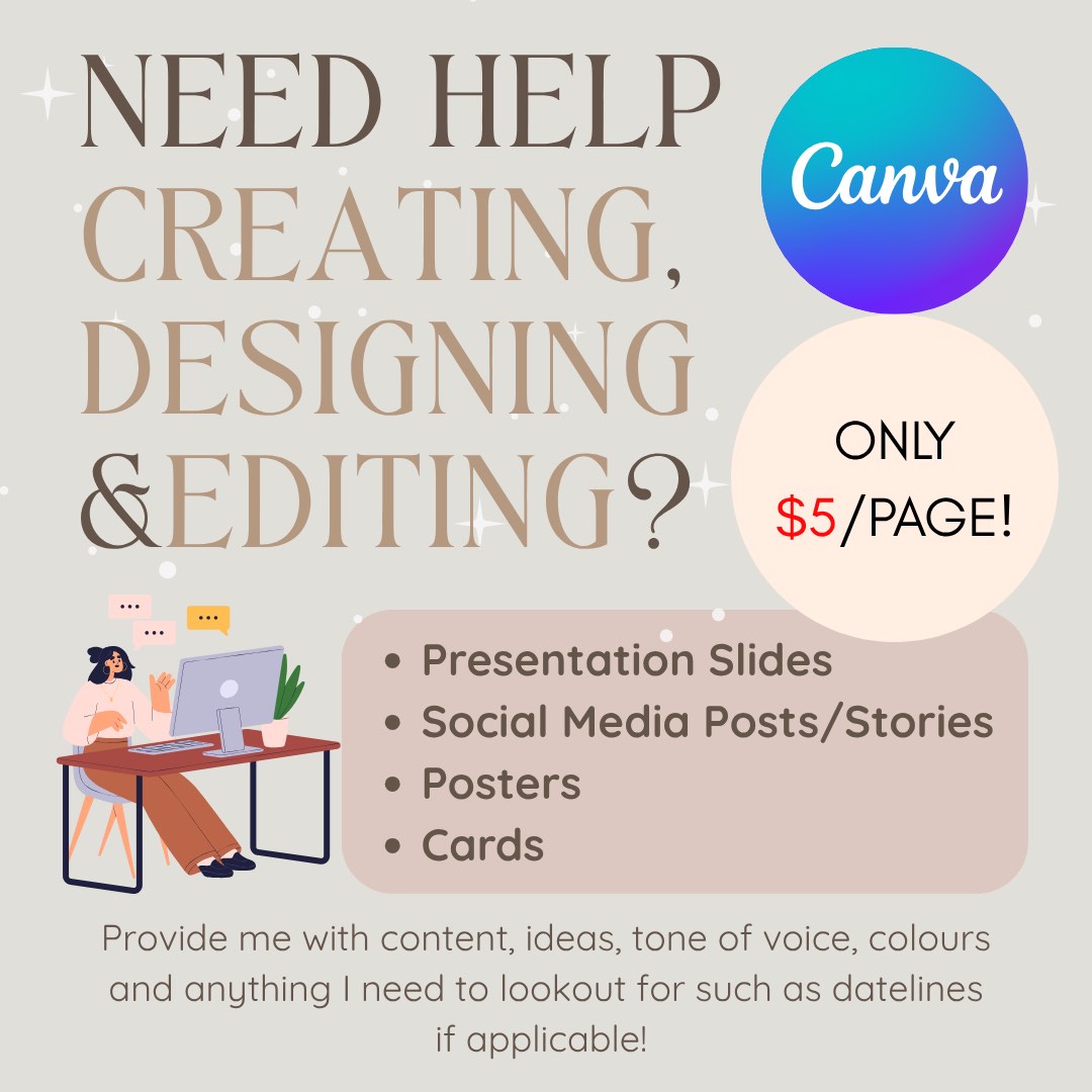Canva designer For Sale | Buy 100+ Canva designer online | Carousell ...