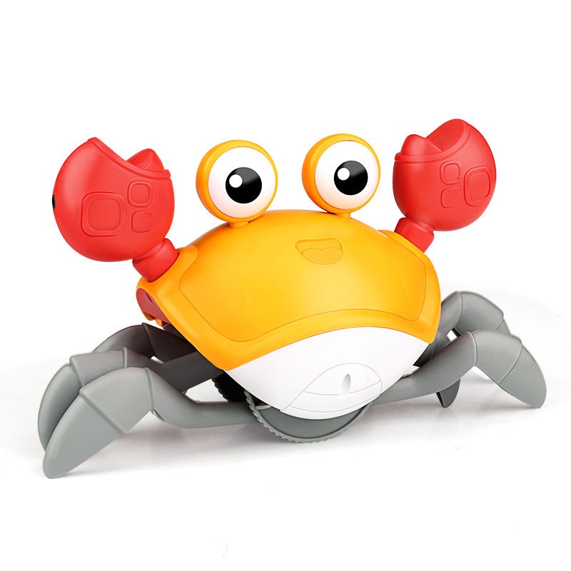 Children's electric sensing crab toy, 2-year-old baby, infant, female ...