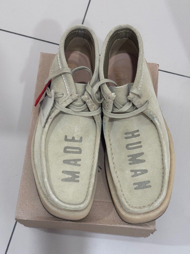 Clarks X Human Made Wallabee, Men's Fashion, Footwear, Sneakers on ...