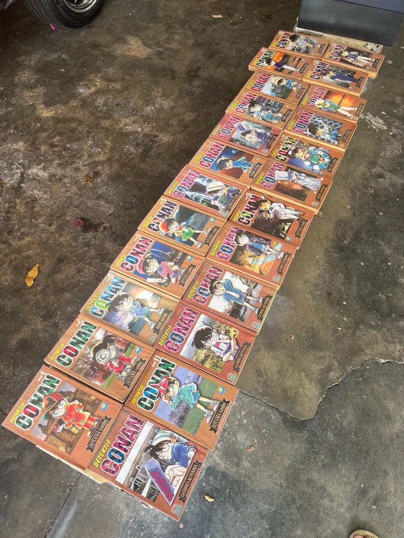 Comic detective Conan vintage book buku lama, Hobbies & Toys, Books ...