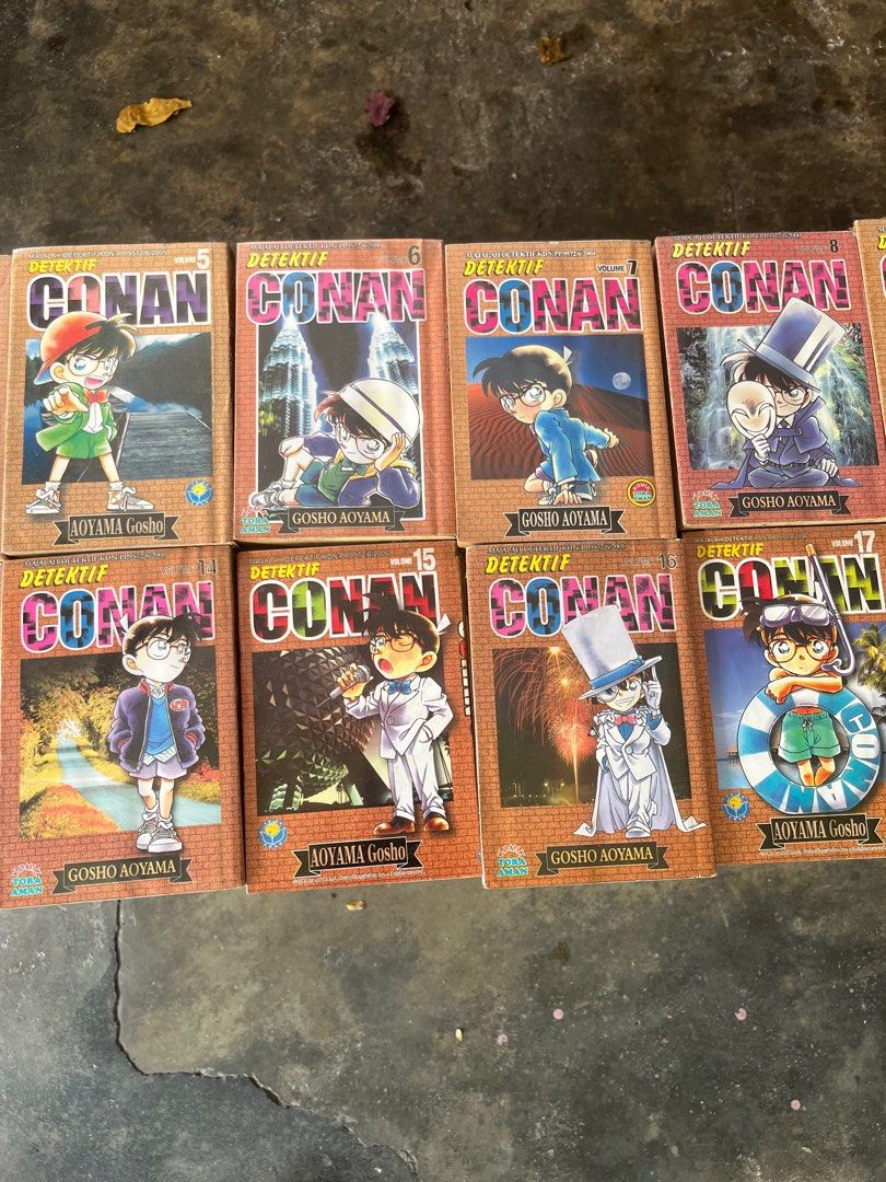 Comic detective Conan vintage book buku lama, Hobbies & Toys, Books ...