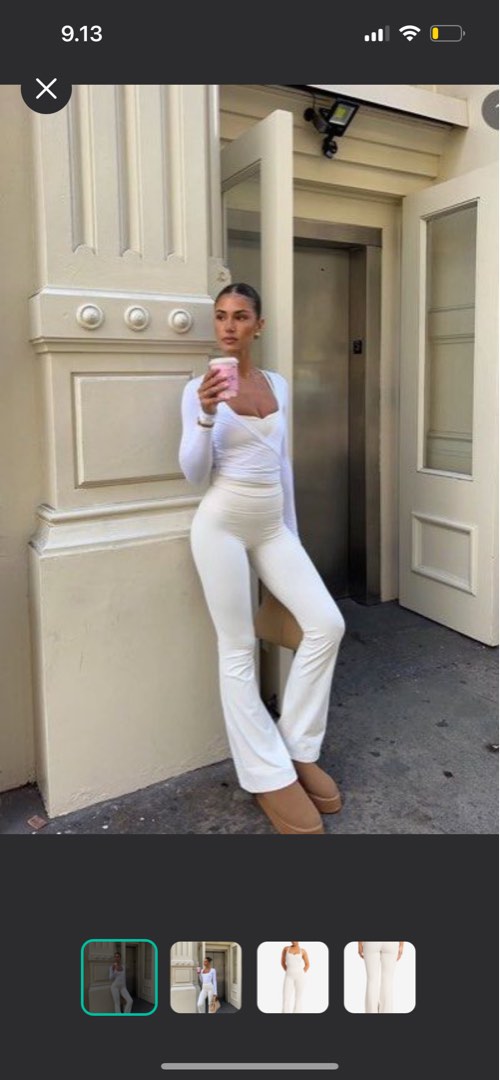 crop shop boutique csb invisible scrunch leggings (form), Women's ...