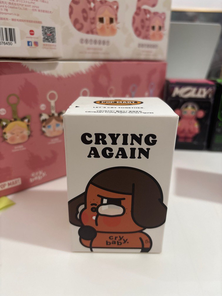 crying again robber crybaby popmart, Hobbies & Toys, Toys & Games on ...