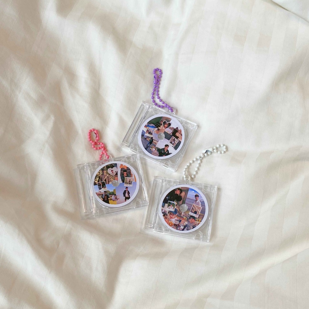 Customizable Seventeen Mini CD Case Keychain with NFC Tag, Hobbies ...