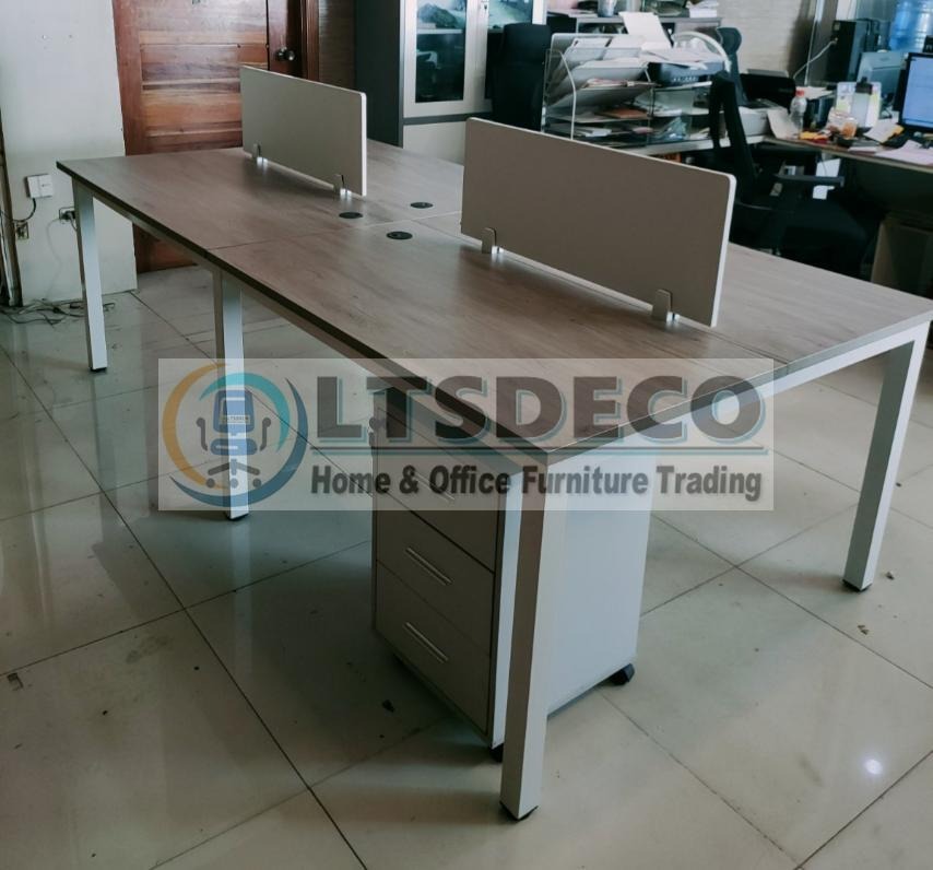 *CUSTOMIZED TABLE WITH DIVIDER ON TOP | MANUFACTURER SUPPLIER | OFFICE ...