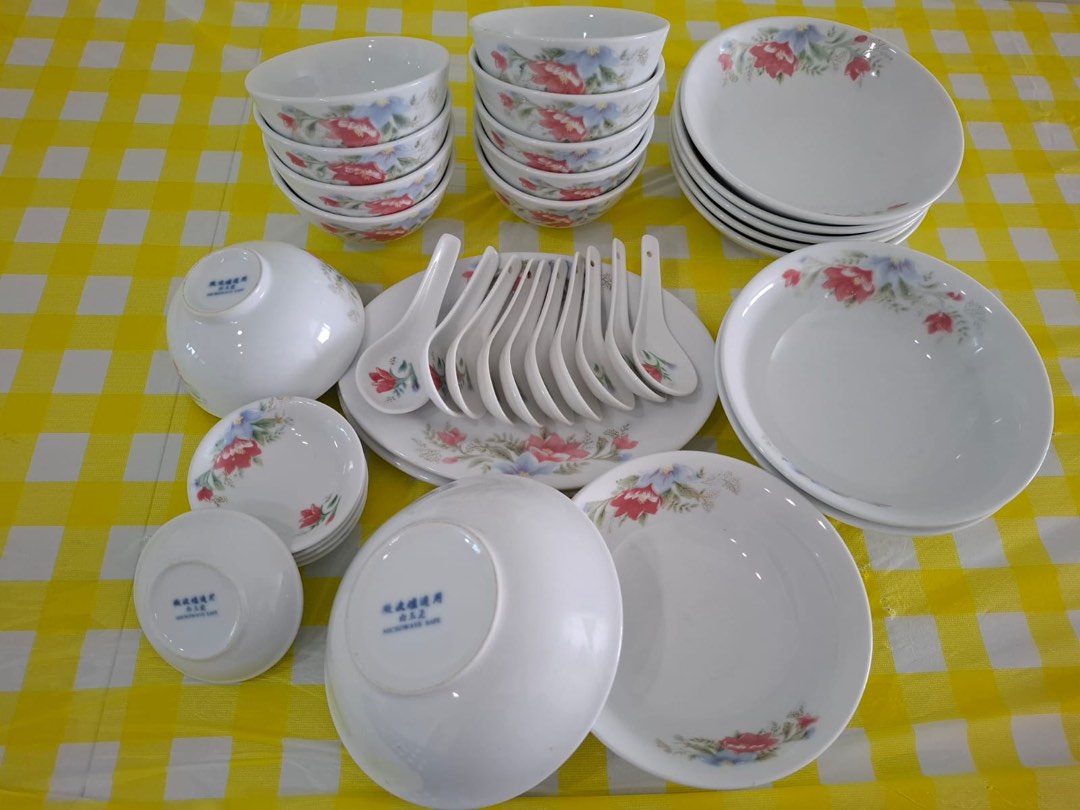 Dinner set - microwave, Furniture & Home Living, Kitchenware ...