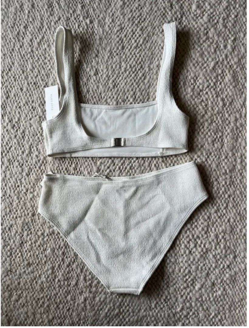 ELCE Swim Nadia bikini ivory, Women's Fashion, Swimwear, Bikinis ...