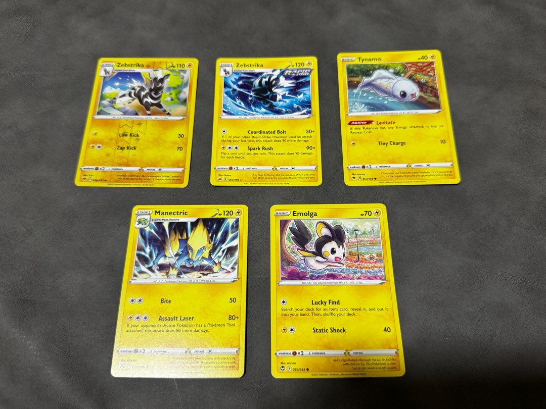 ENG Pokemon Card Janks: Silver Tempest/Vivid Voltage/Chilling Reign ...