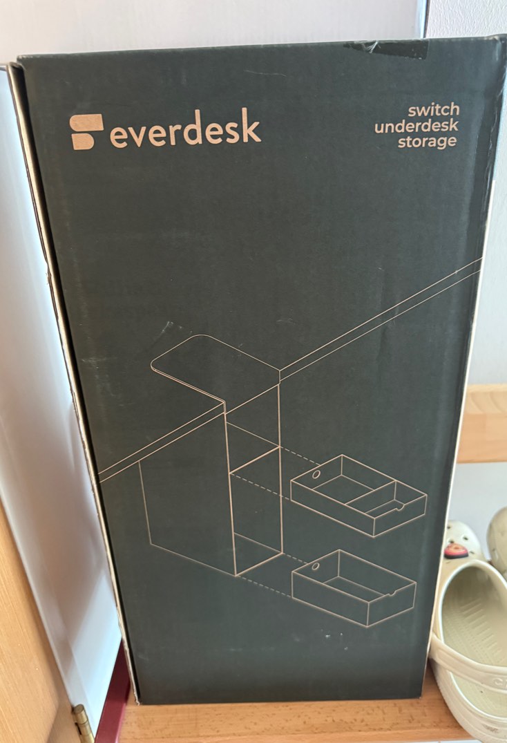 Everdesk under desk storage, Furniture & Home Living, Home Improvement & Organisation, Home ...