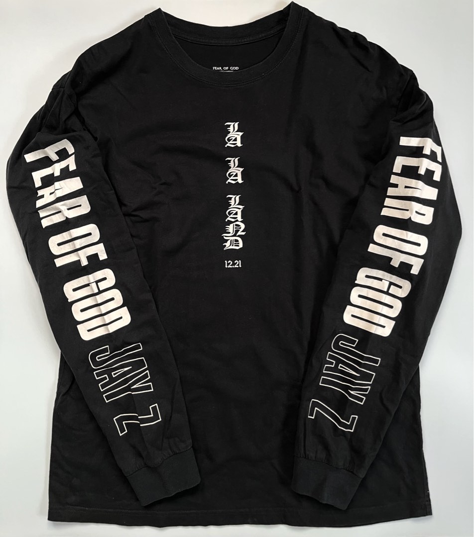 Fear of God x Jay-Z 4:44 Tour Long Sleeve, Men's Fashion, Coats ...