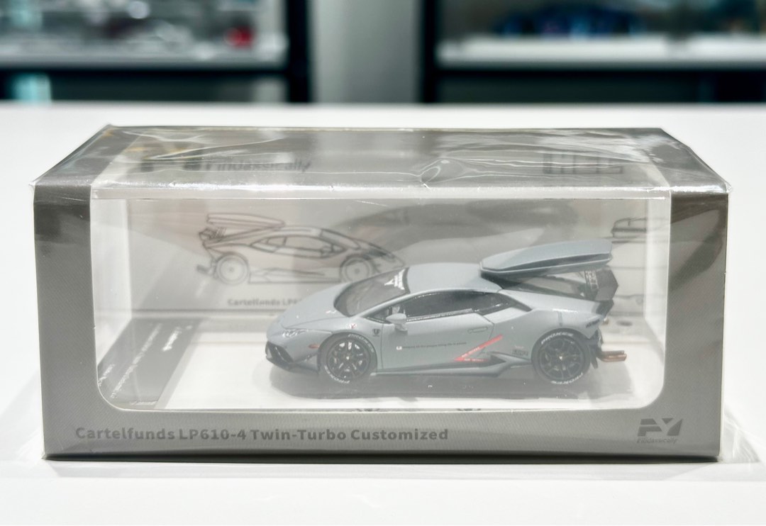 Finclassically 1/64 Lamborghini Huracan LP610- 4 Twin Turbo Zero ...