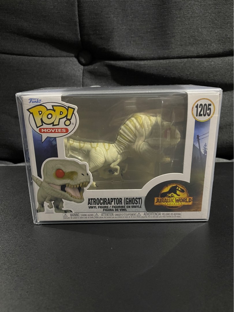 Funko Pop- Jurassic Park Atrociraptor Ghost, Hobbies & Toys, Toys ...
