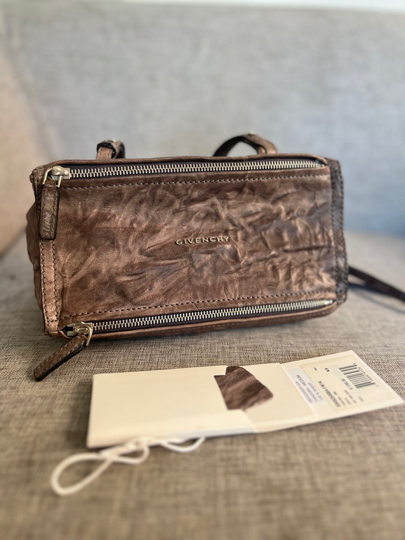 Givenchy pandora mini pepe leather Auth, Barang Mewah, Tas & Dompet di ...