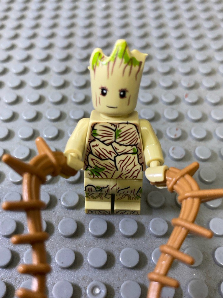 Groot Minifigure, Hobbies & Toys, Toys & Games on Carousell