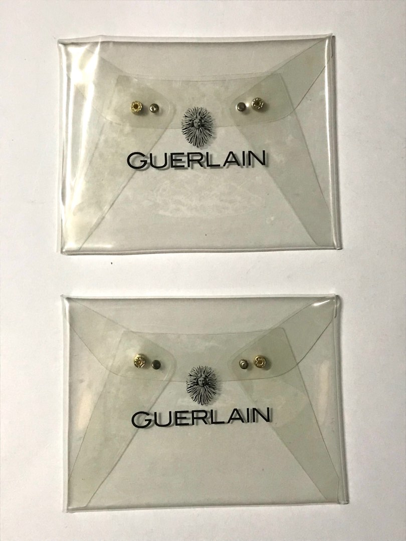 Guerlain Paris Envelope Type Clear Vinyl Pouch, Women's Fashion, Bags ...