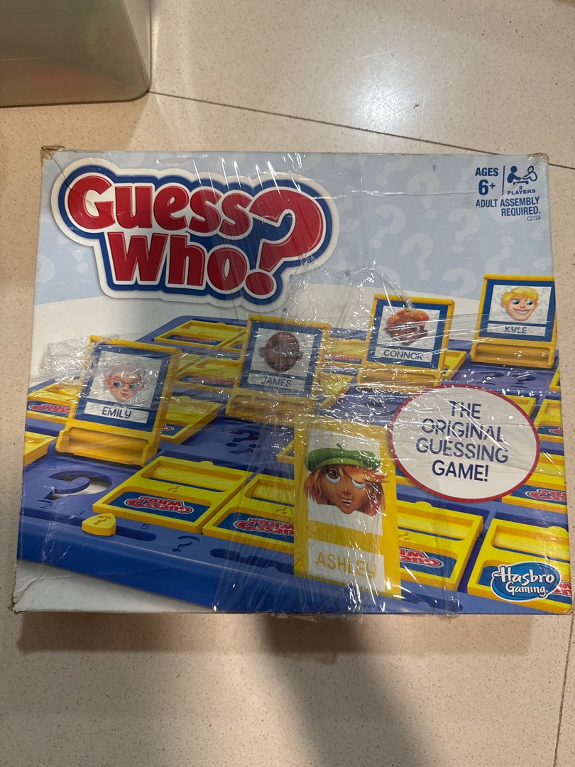 Guess Who? Hasbro Guessing Game, Hobbies & Toys, Toys & Games on Carousell